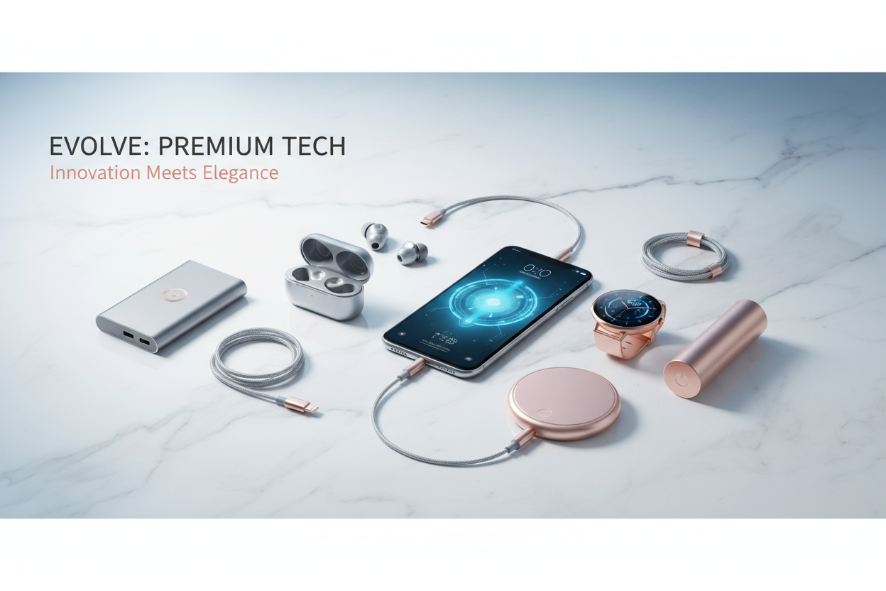 Technology Electronics: Trendy Gadgets for Modern Living Collection ...